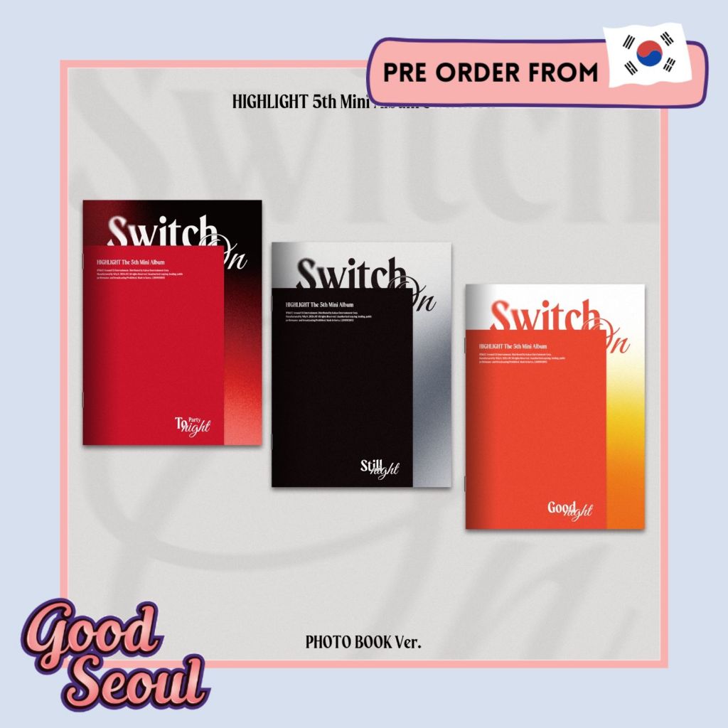 Jual Album HIGHLIGHT - Switch On (Photobook ver) | Shopee Indonesia