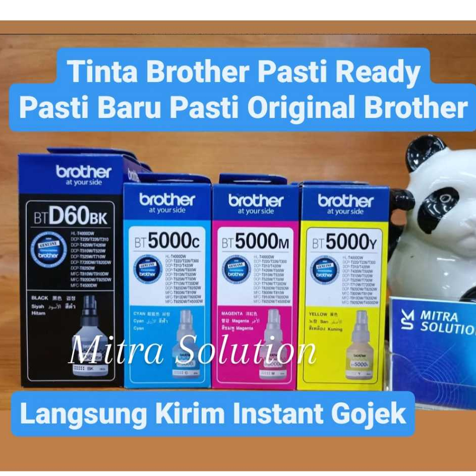 Jual TINTA BROTHER BTD60BK ,BT6000BK ,BT5000 SERIES BT D 60 BK BT-D60 ...