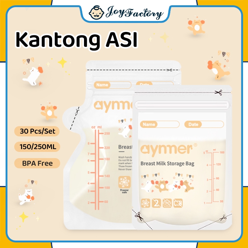 Jual 250ML Kantong ASI 30PCS/Set Plastik ASI Breastmilk Storage Bag ...