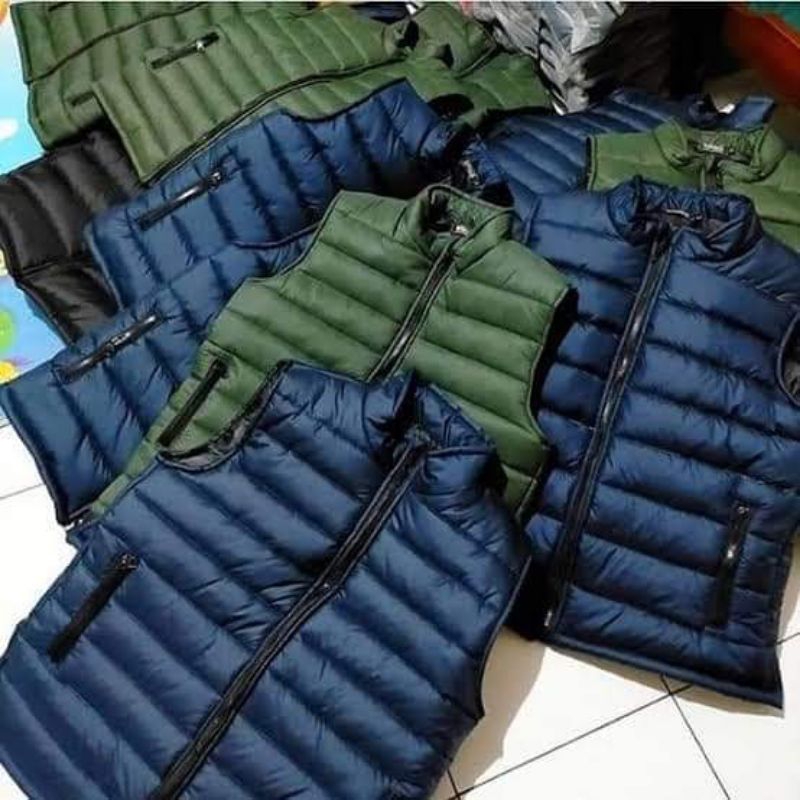 Jual Rompi Parasut Gelembung Pria Wanita Rompi Vest Gelembung Pria Anti ...