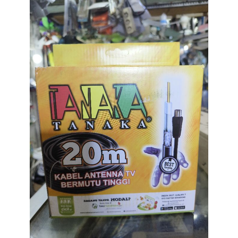 Jual TANAKA ANTENA CAPUNG +KABEL 15 METER | Shopee Indonesia