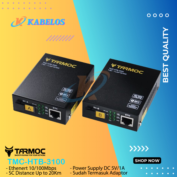 Jual Tarmoc TMC-HTB-3100 Netlink HTB3100 1FO 1Lan 10/100|Media Converter | Shopee Indonesia