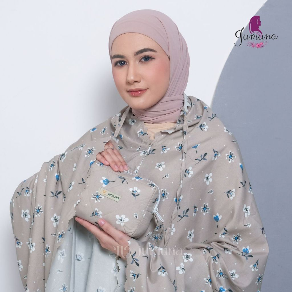 Jual Jumuna - Mukena Travelling Laser Cut Motif Floretta, Lindsay ...