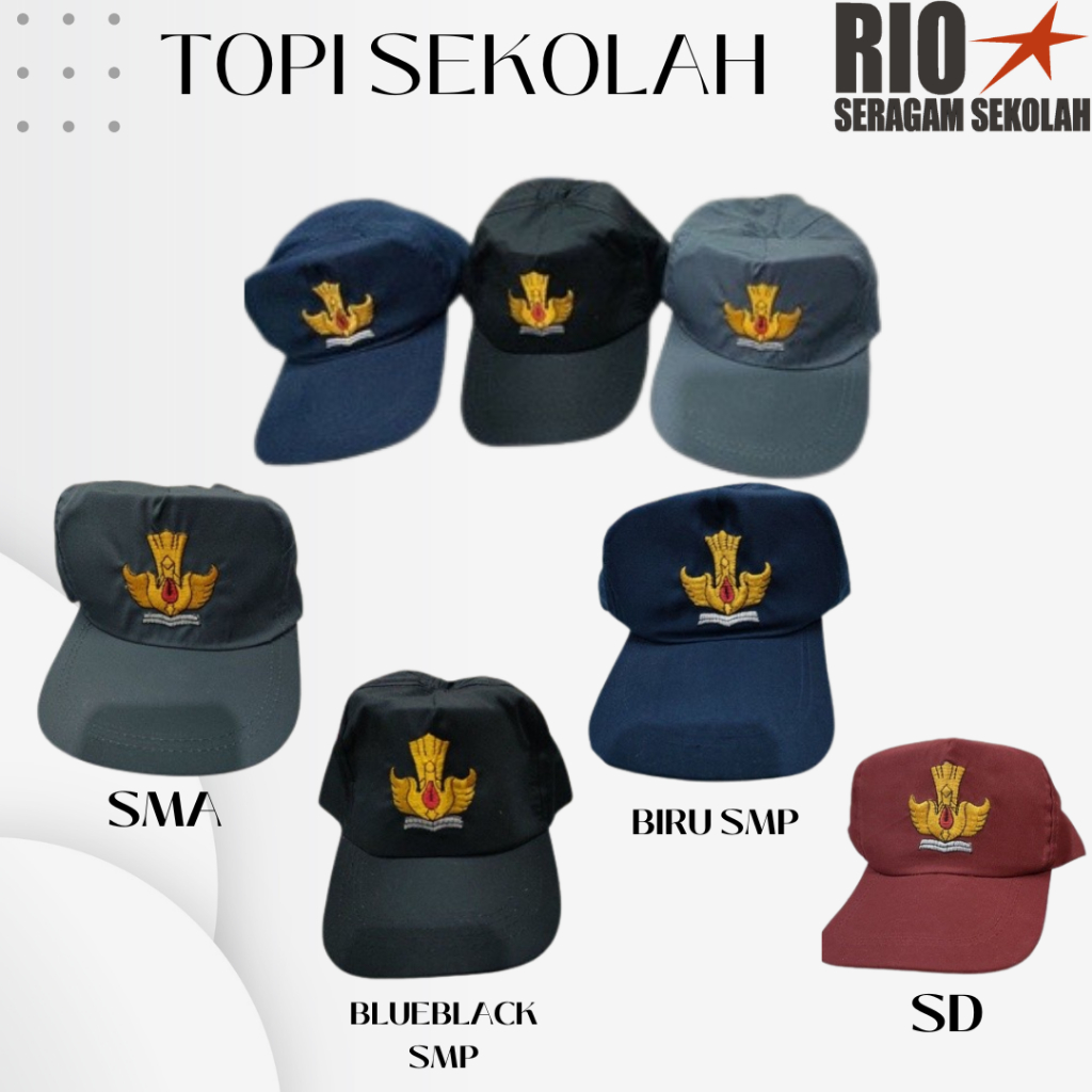 Jual TOPI SMP/SMA bahan bagus famatex | Shopee Indonesia