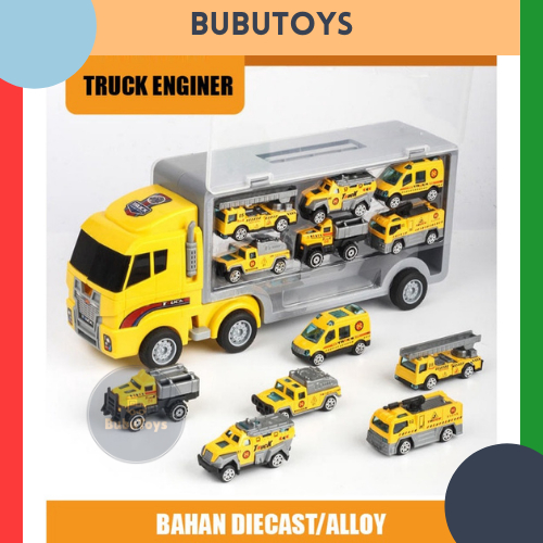 Jual Mainan Anak INERTIA STORAGE CONTAINER Truck Fire Truck Vehicle ...