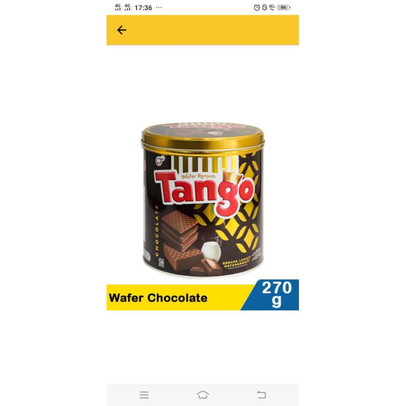 Jual tango kaleng 300gr | Shopee Indonesia
