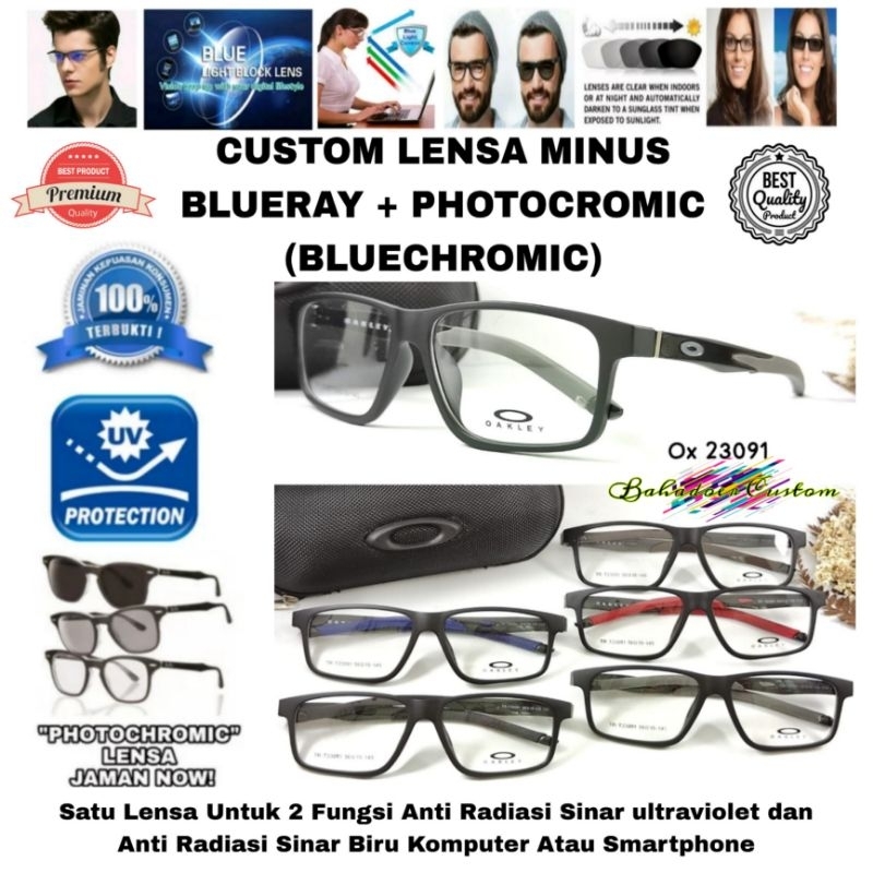 Jual FRAME KACAMATA MINUS OCXXI DENGAN LENSA MINUS CUSTOM LENSA MINUS ...