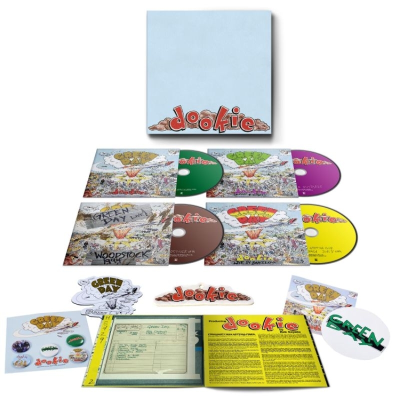 Jual Boxset CD GREEN DAY - Dookie (30th Anniversary Super Deluxe ...