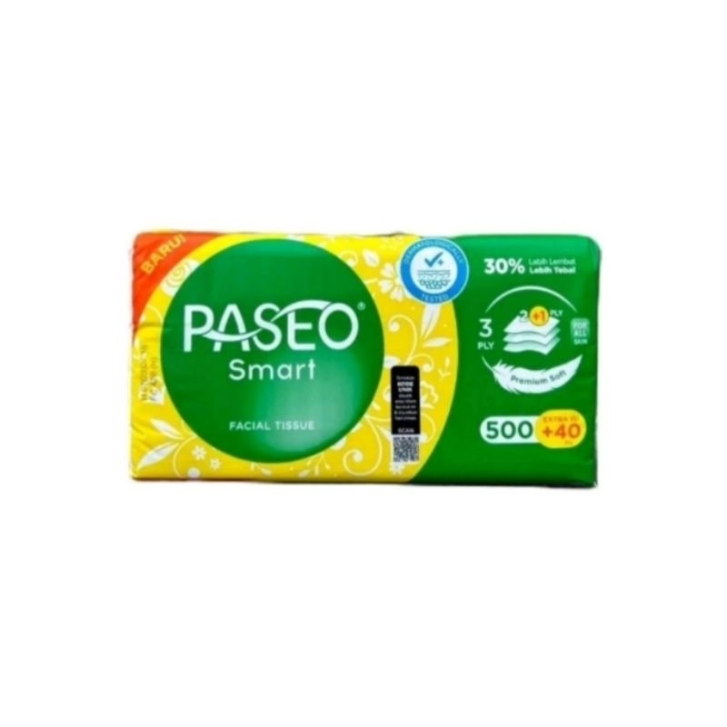 Jual TISU PASEO 540 SHEETS 3 PLY (500+40) | Shopee Indonesia