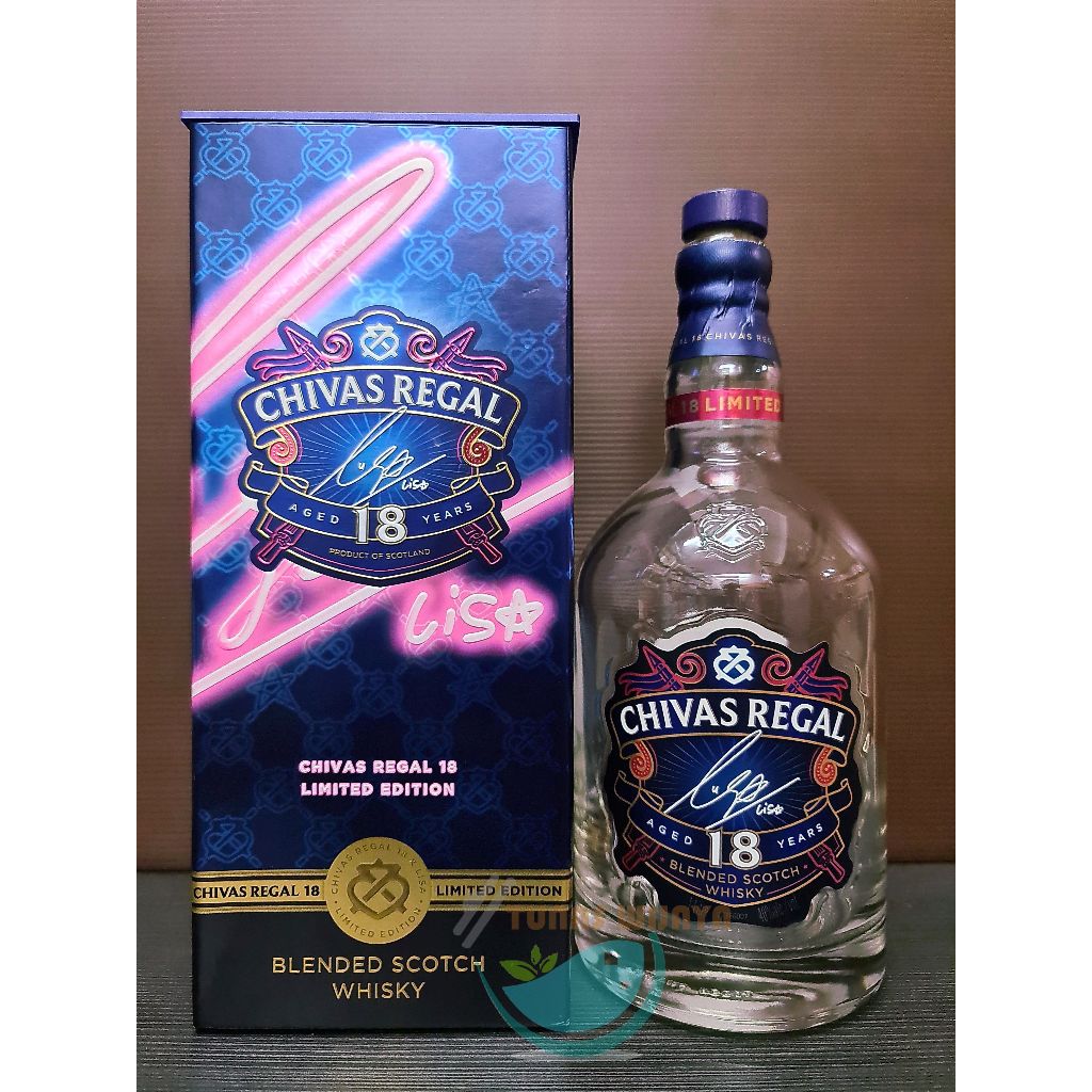 Jual Botol bekas Chivas Regal Lisa Black Pink Limited Edition 1 Lt ...