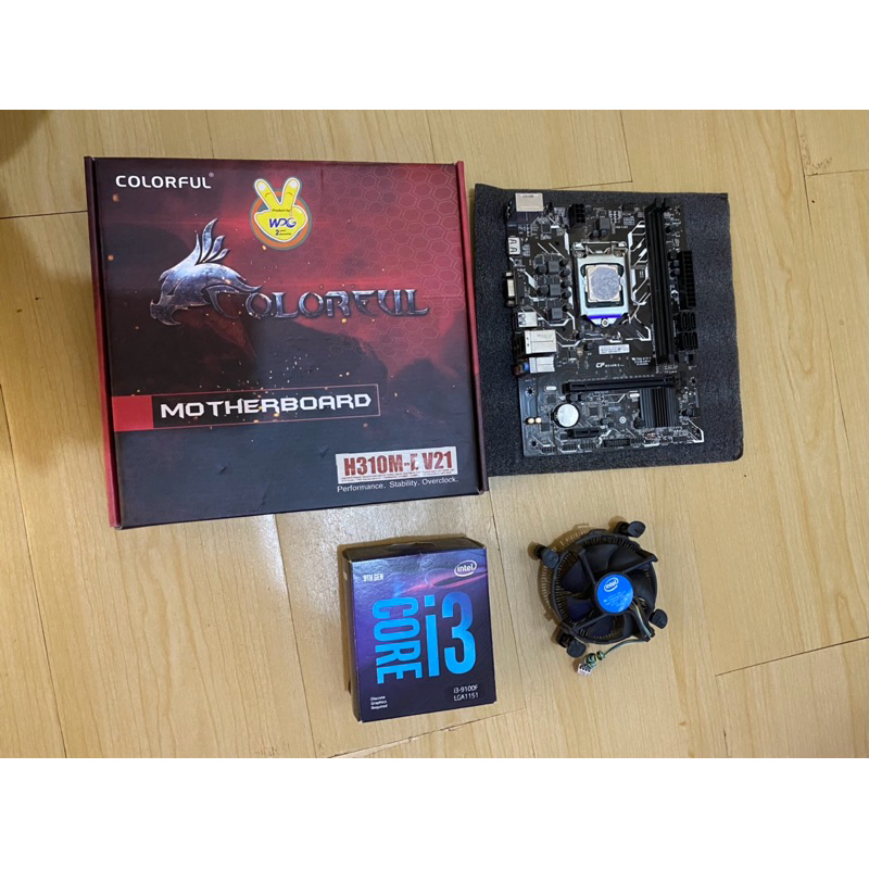 Jual Paket Motherboard H310M + i3 9100f | Shopee Indonesia