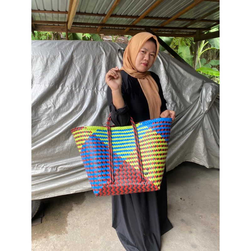 Jual Tas Belanja Jumbo | Bakul Super besar | Shopee Indonesia