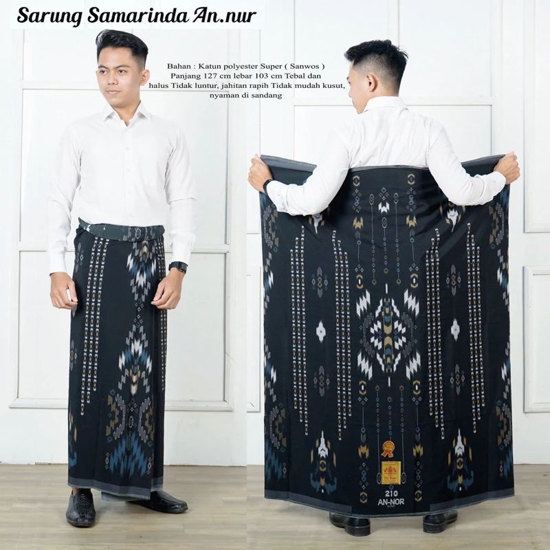 Jual Sarung AN-NOR motif kecubung// Sarung anti kusut dan terlaris ...