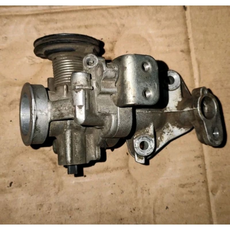 Jual throttle assy body bodi tb karburator intek tanpa injektor tanpa sensor tps ori original ...