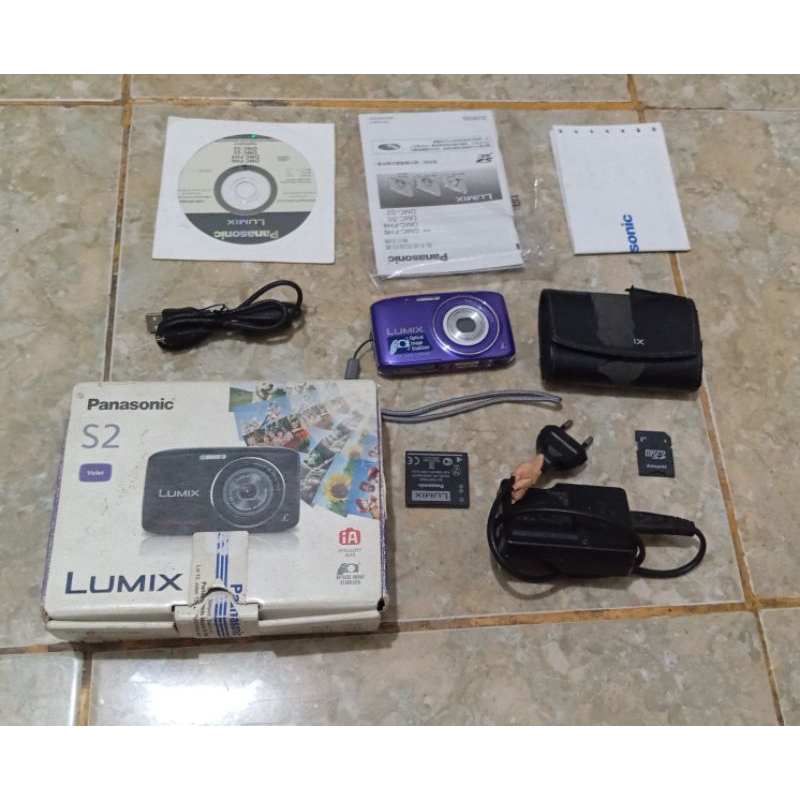 Jual Digicam Lumix S2 FULLSET WITH BOX (like new) | Shopee Indonesia