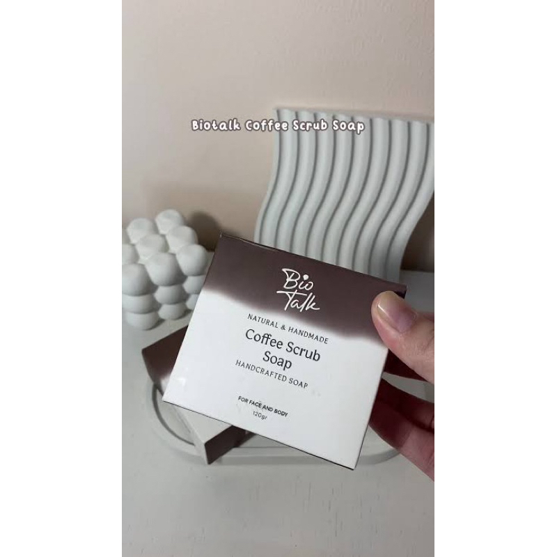 Jual BioTalk Sabun Herbal Natural Coffee Scrub 120 gram bio talk soap ...