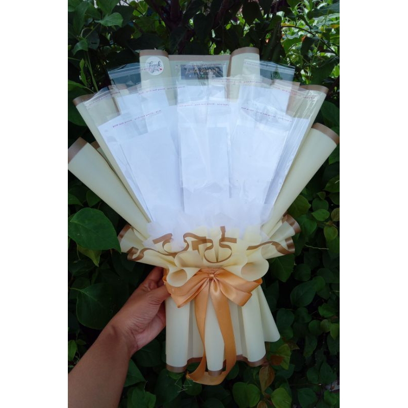 Jual kerangka Buket/Buket kosongan/10 Lembar tanpa bunga(free packing ...