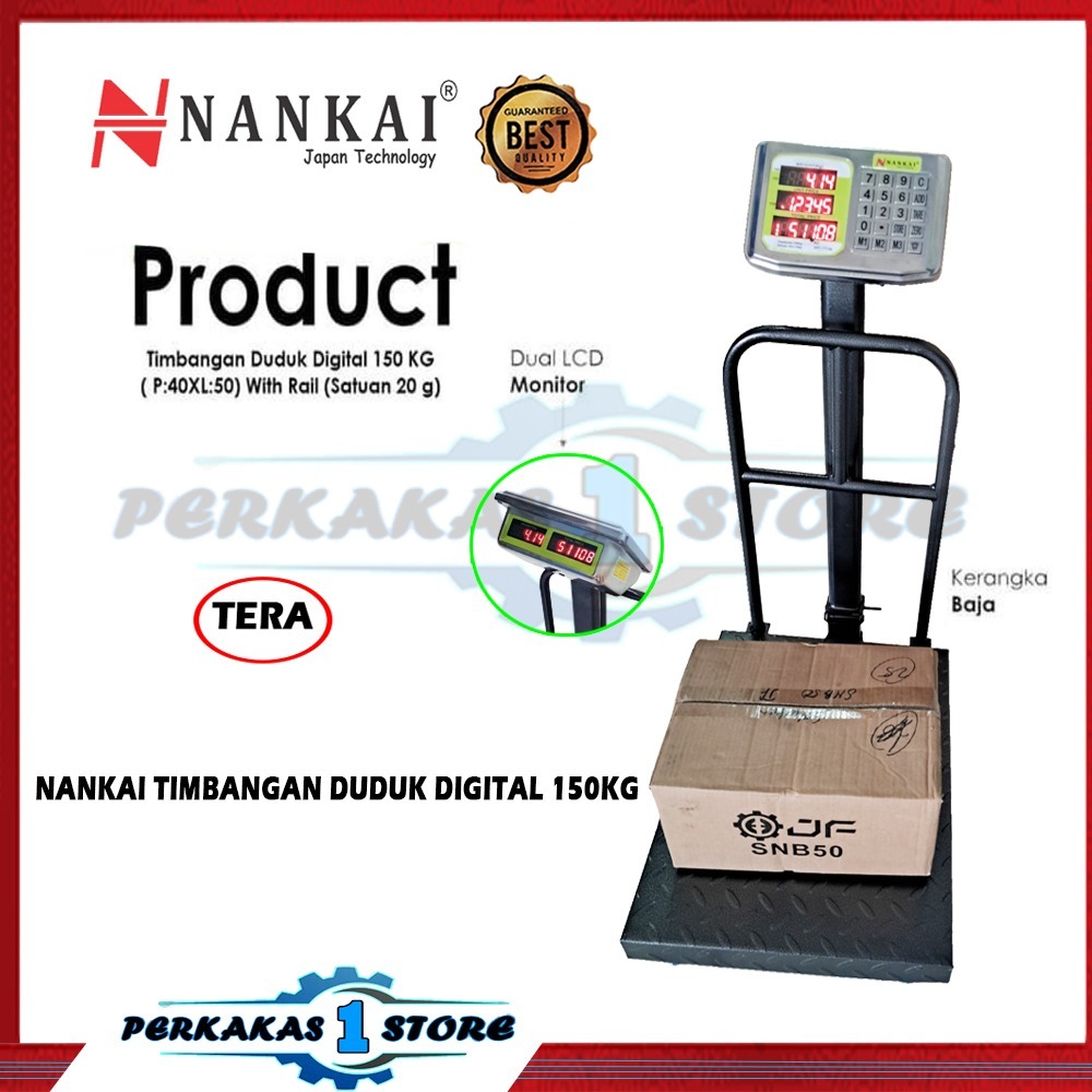 Jual [TERLARIS] Timbangan Duduk Digital 100kg 150kg / Timbangan Barang / Timbangan Lantai 100 KG ...
