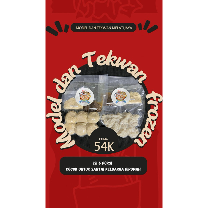Jual makanan khas Palembang Model dan tekwan frozen | Shopee Indonesia