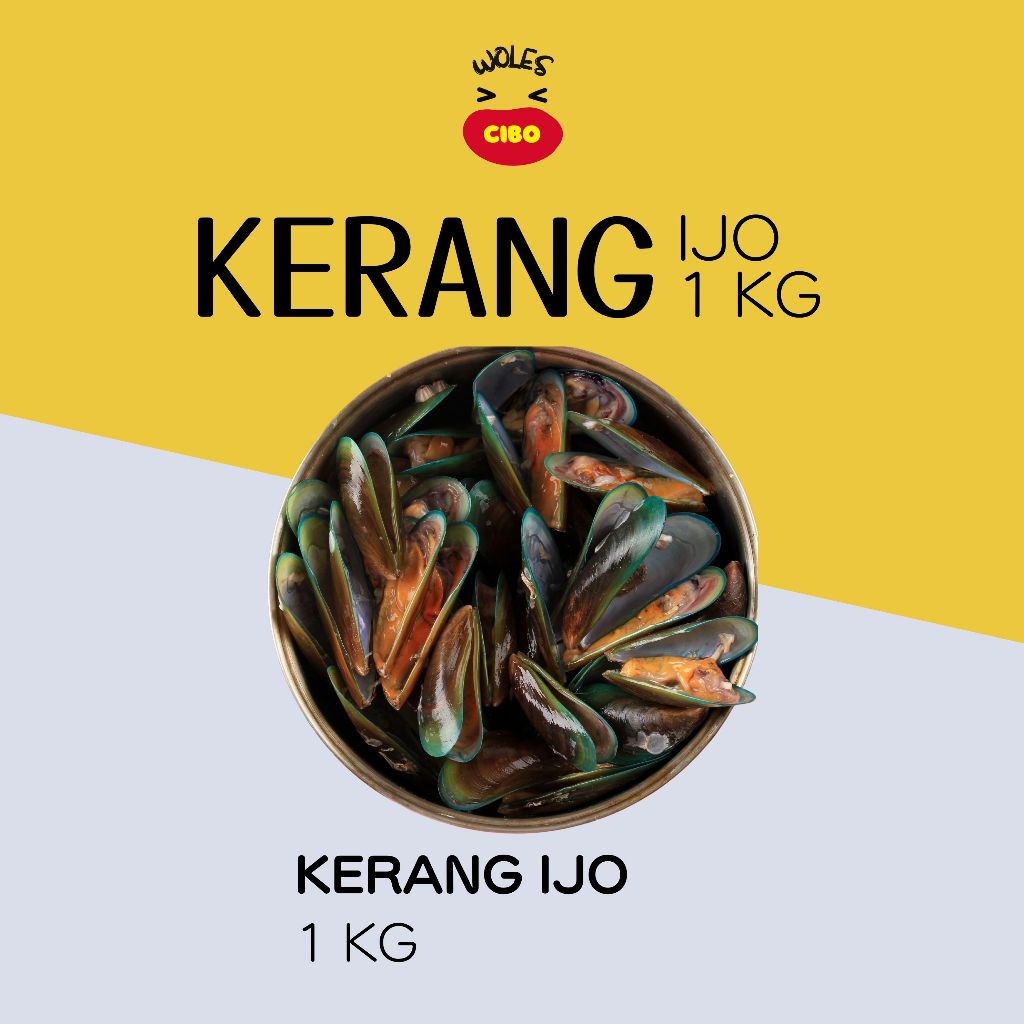 Jual Kerang ijo 1 kg / kerang ijo / seafood pengiriman instan Malang ...