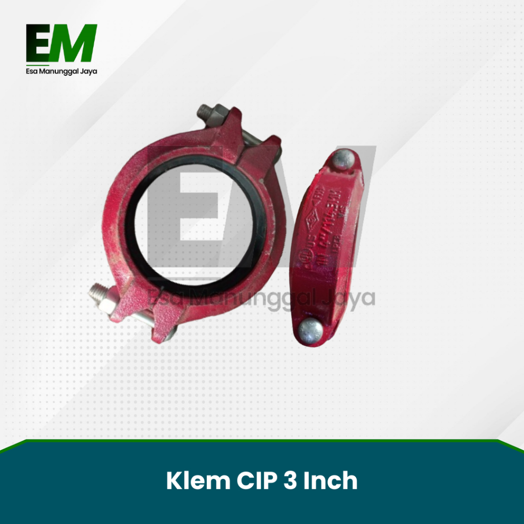 Jual Klem CIP 3 Inch / Coupling Cip 3" / Klem Besi 3" CIP / Clamp 3 ...