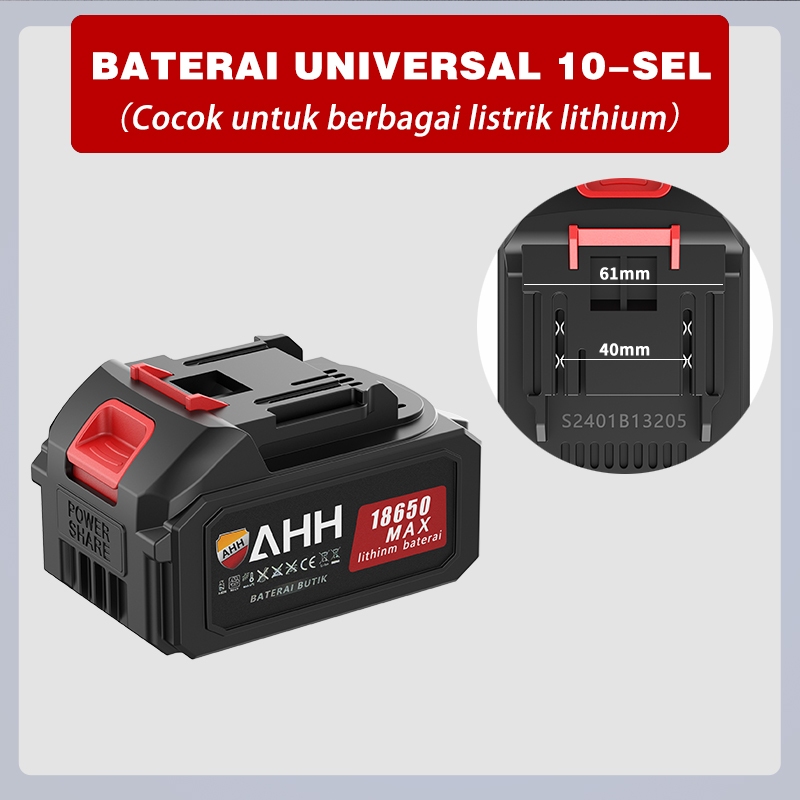 Jual AHH Besi New Baterai Litium LXT Batteries Aksesoris for Lithium ...