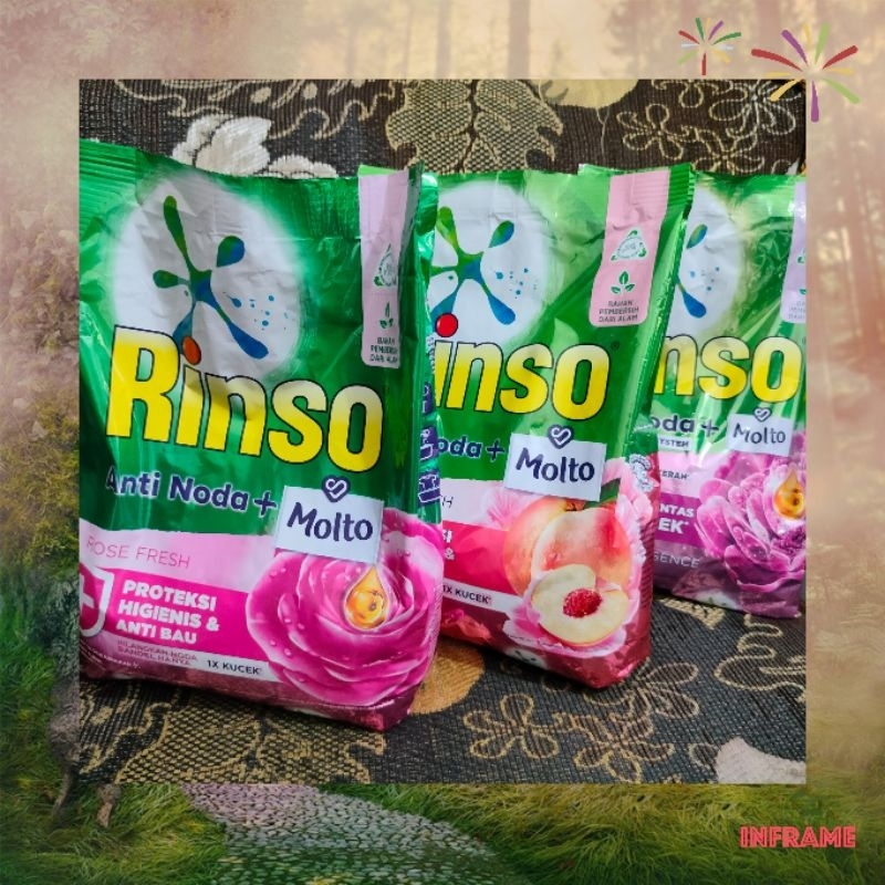Jual Rinso Deterjen Bubuk 380g - 770g | Shopee Indonesia