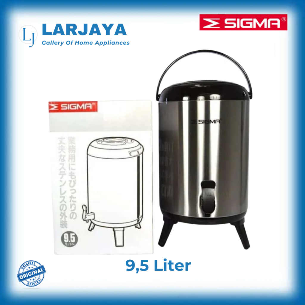 Jual Dispenser Termos Water Jug Air Panas Sigma 9,5 Liter Water Tank ...