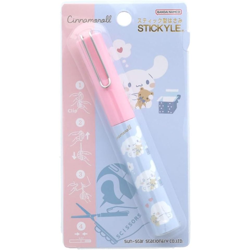 Jual Sun-Star Stickyle Compact Scissor Peanuts Snoopy Sanrio Cinnamoroll Kuromi Disney Little ...
