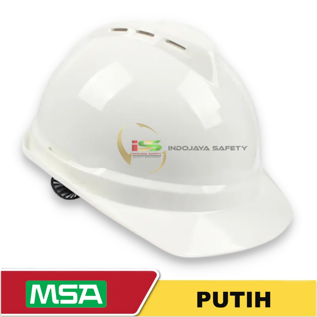 Jual Helm Safety Proyek MSA Ventilasi Lengkap Inner Fastrack - Helm ...