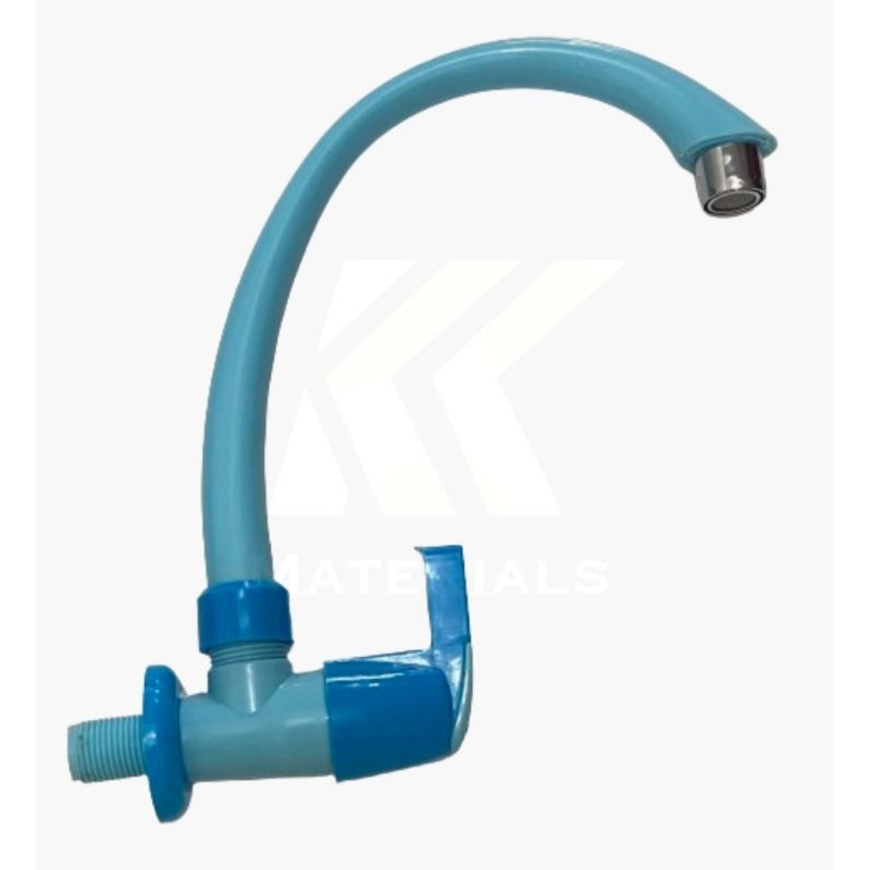 Jual KRAN ANGSA PVC 1/2" DRAT PANJANG / KRAN CUCI PIRING PLASTIK / KRAN ...