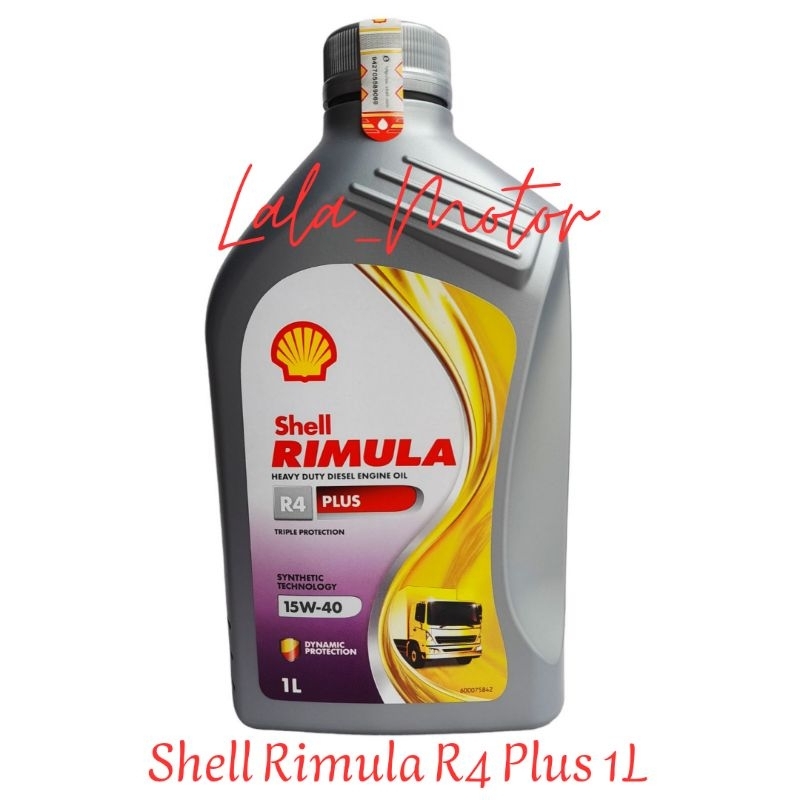 Jual Oli Shell Rimula R4 Plus 1Liter (Oli Mesin) | Shopee Indonesia