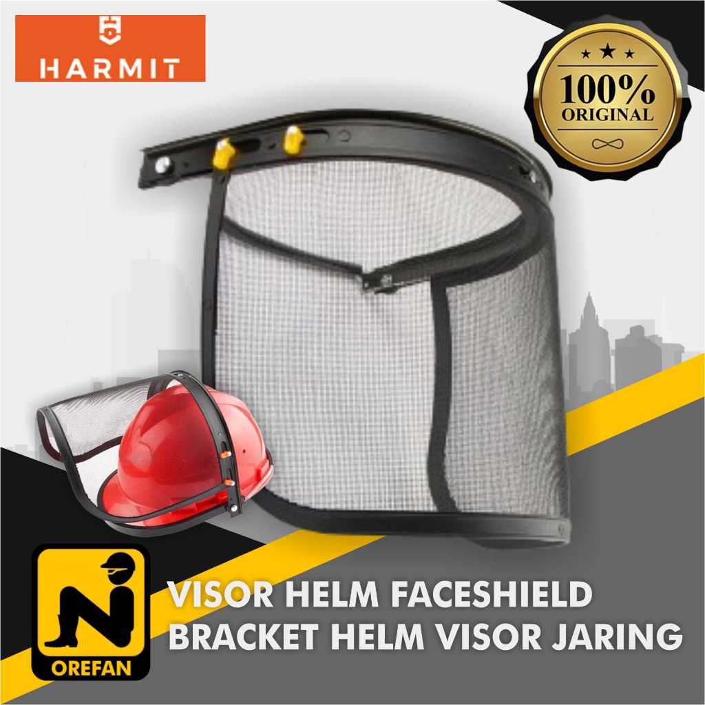 Jual Face Shield Bracket Visor Jaring Jala cocok untuk Semua Jenis Helm ...