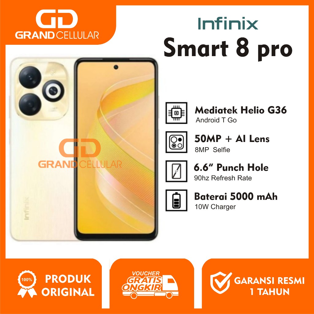 Jual SMART 8 PRO 8GB RAM 128GB ROM Garansi Resmi | Shopee Indonesia