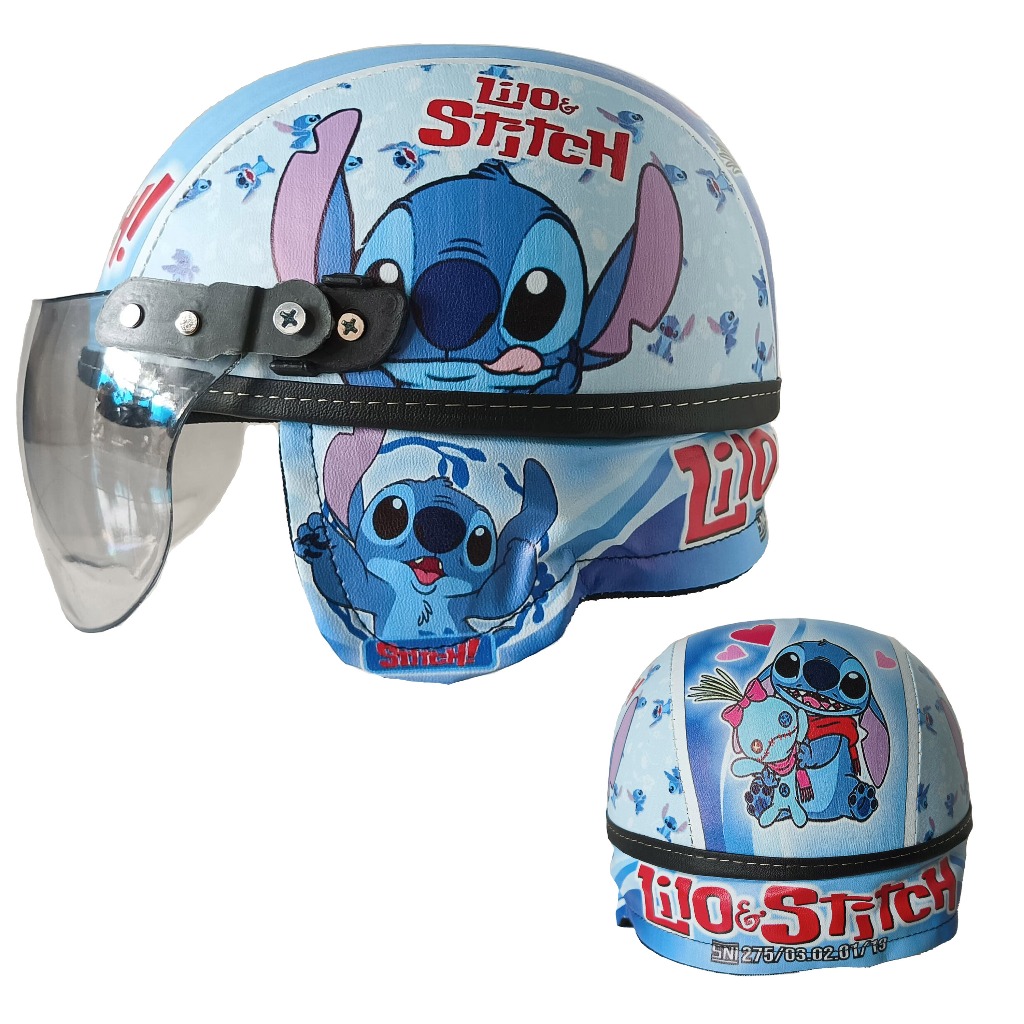 Jual Helm Anak Unyu-unyu Model Retro Karakter Bus [1 - 4 Tahun ...