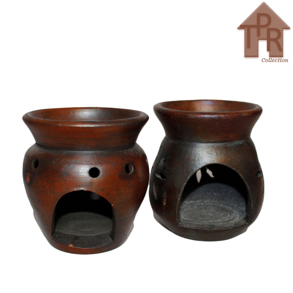 Jual Gerabah - tungku aromaterapi natural non tutup | Shopee Indonesia