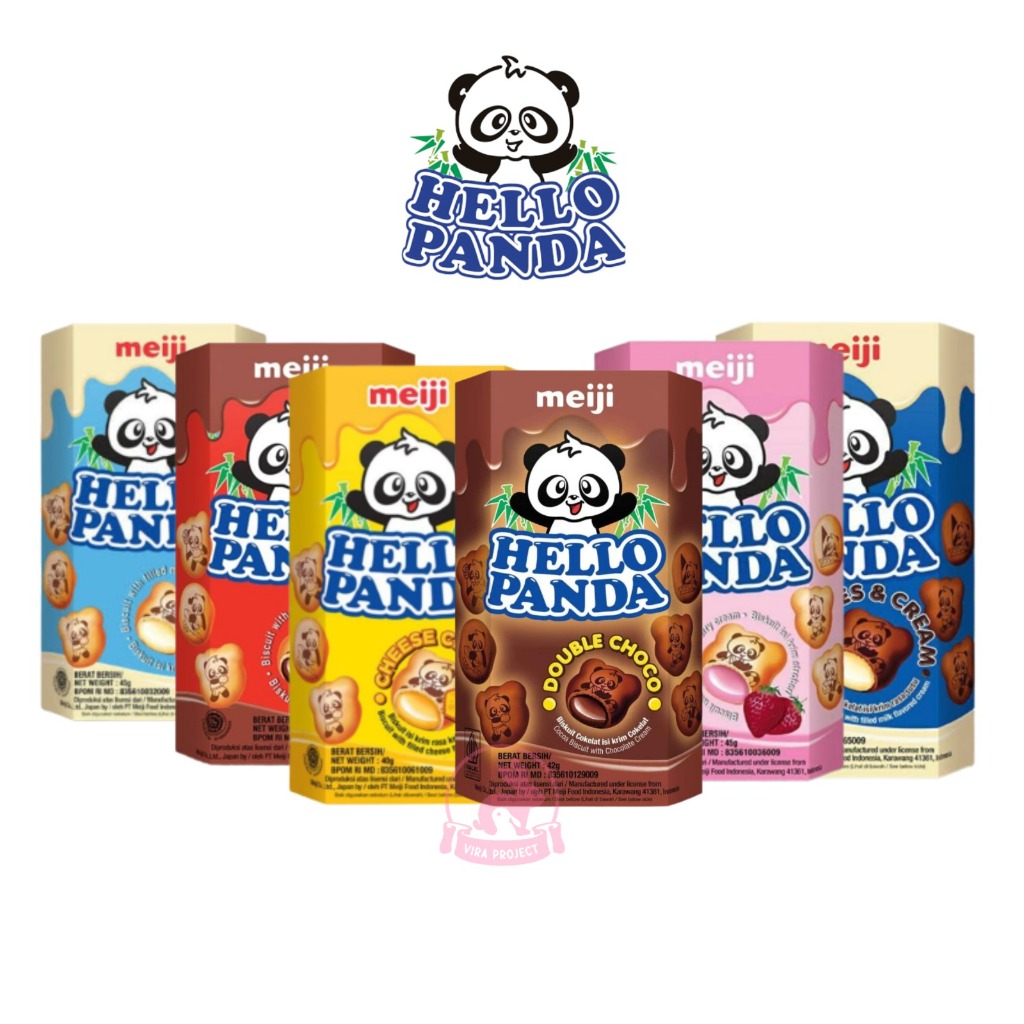 Jual 12+ HELLO PANDA BISKUIT MEIJI ALL VARIAN 42G -CEMILAN ANAK ...