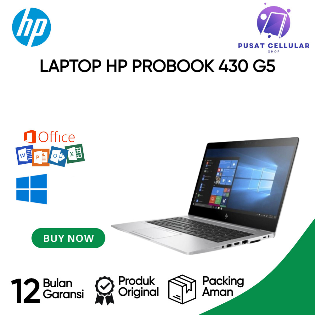 Jual Laptop HP Probook 430 G5 Core i5 Gen 7 Ram 16GB/256GB Jual Laptop HP Probook 430 G5 Core i5 Gen 7 Ram 16GB/256GB
