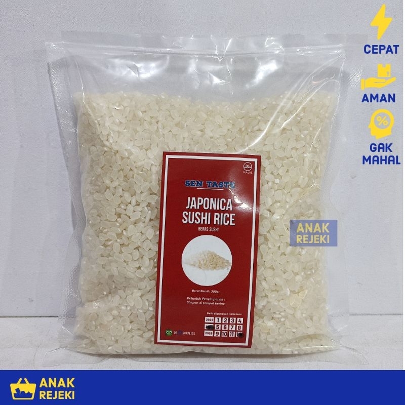 Jual Beras Sushi Japonica Sushi Rice 300gr - Beras Jepang Premium Bento ...