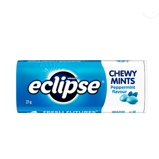 Jual Eclipse Peppermint Chewy Mints Tin | 27g | Shopee Indonesia