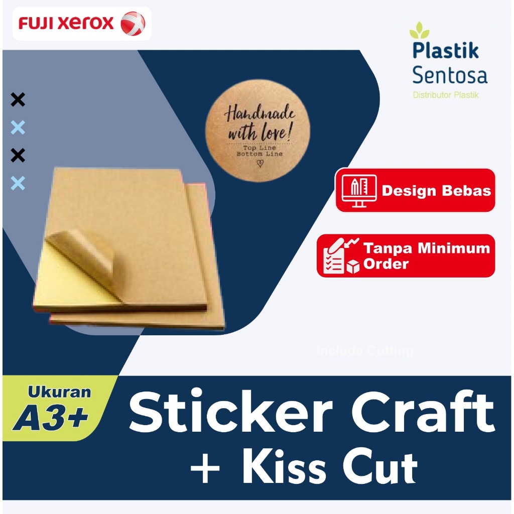 Jual Cetak Sticker A3+ Chromo / Bontak / Vinyl Termasuk Cutting - Cetak ...