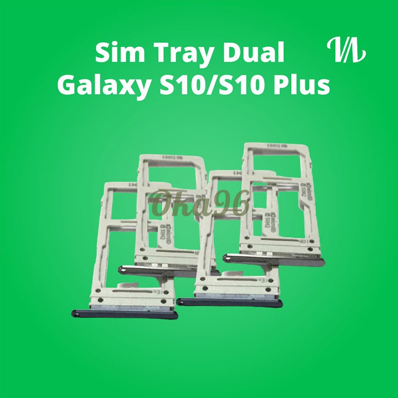 Jual Simtray Sim Tray Samsung Galaxy S10 S10+ S10 Plus Dual Sim ...
