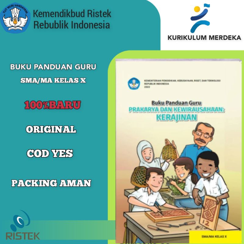 Jual Buku GURU Prakarya Dan Kewirausahaan KERAJINAN SMA/MA Kelas 10 ...