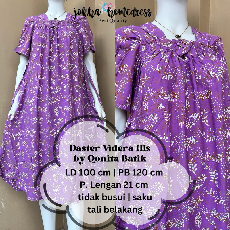 Jual Daster Batik Videra Hls by Qonita Batik Pekalongan | Shopee Indonesia