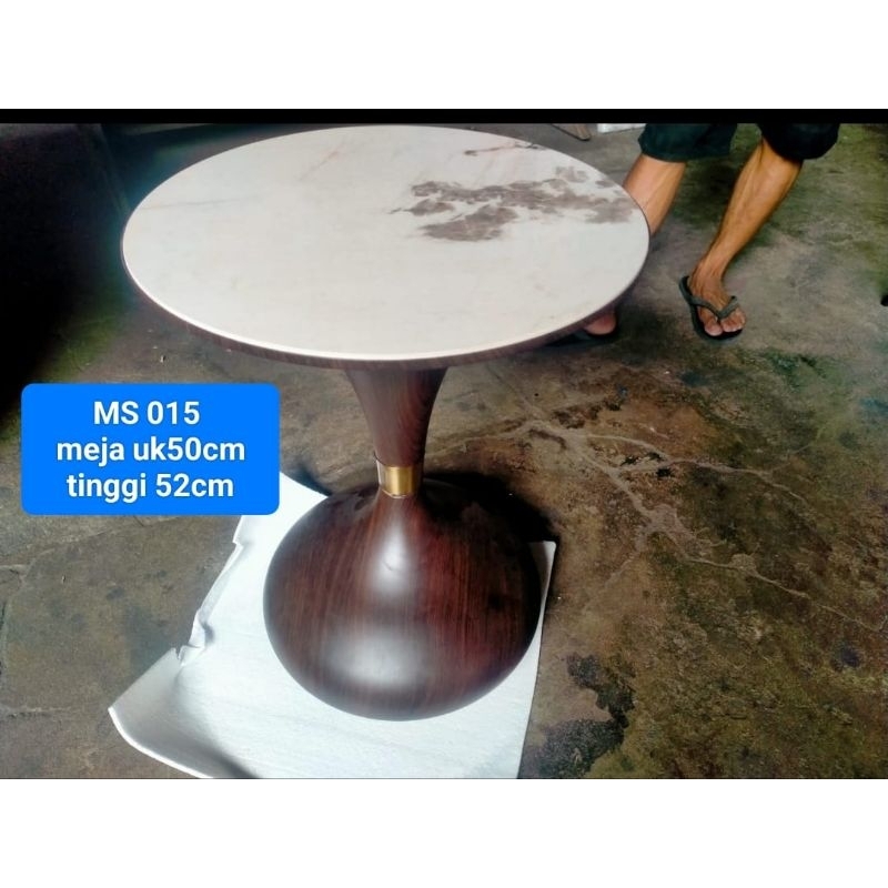 Jual Meja Tamu Sudut IMPORT - Coffee Table Bulat - Meja Serbaguna - Top ...