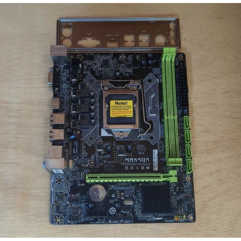 Jual MOBO/MOTHERBOAD MAXSUN H61, LGA 1155, HDMI+VGA, SUPORT GEN 2 GEN 3 ...