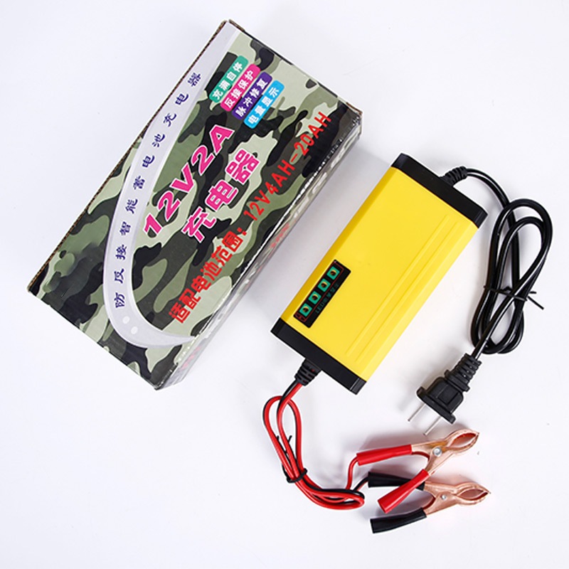 Jual KONGDO Charger Aki Portable 12V 2A/Charger Aki 12V3AH-20AH Charger ...