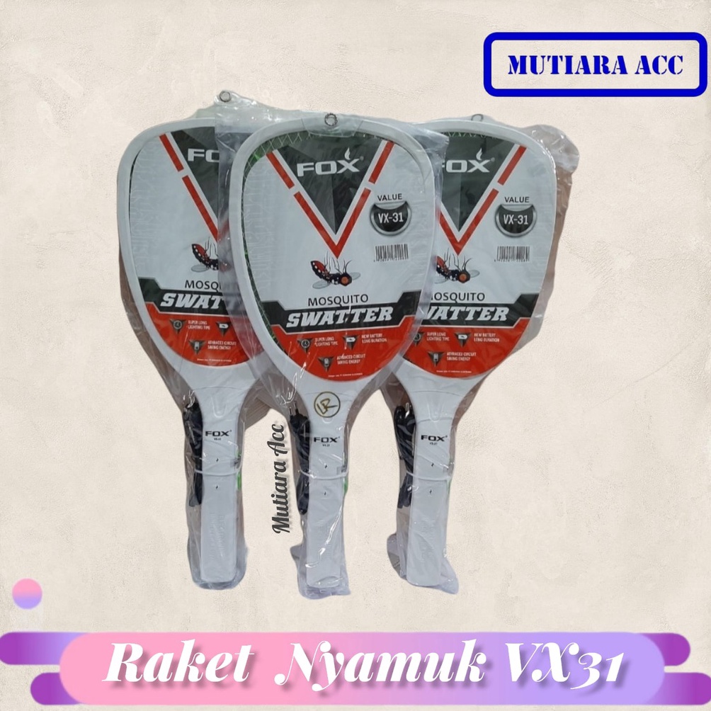 Jual ern RAKET NYAMUK FX VX31 WITH LE SENTER SETRUM NYAMUK REHARGEABLE ...