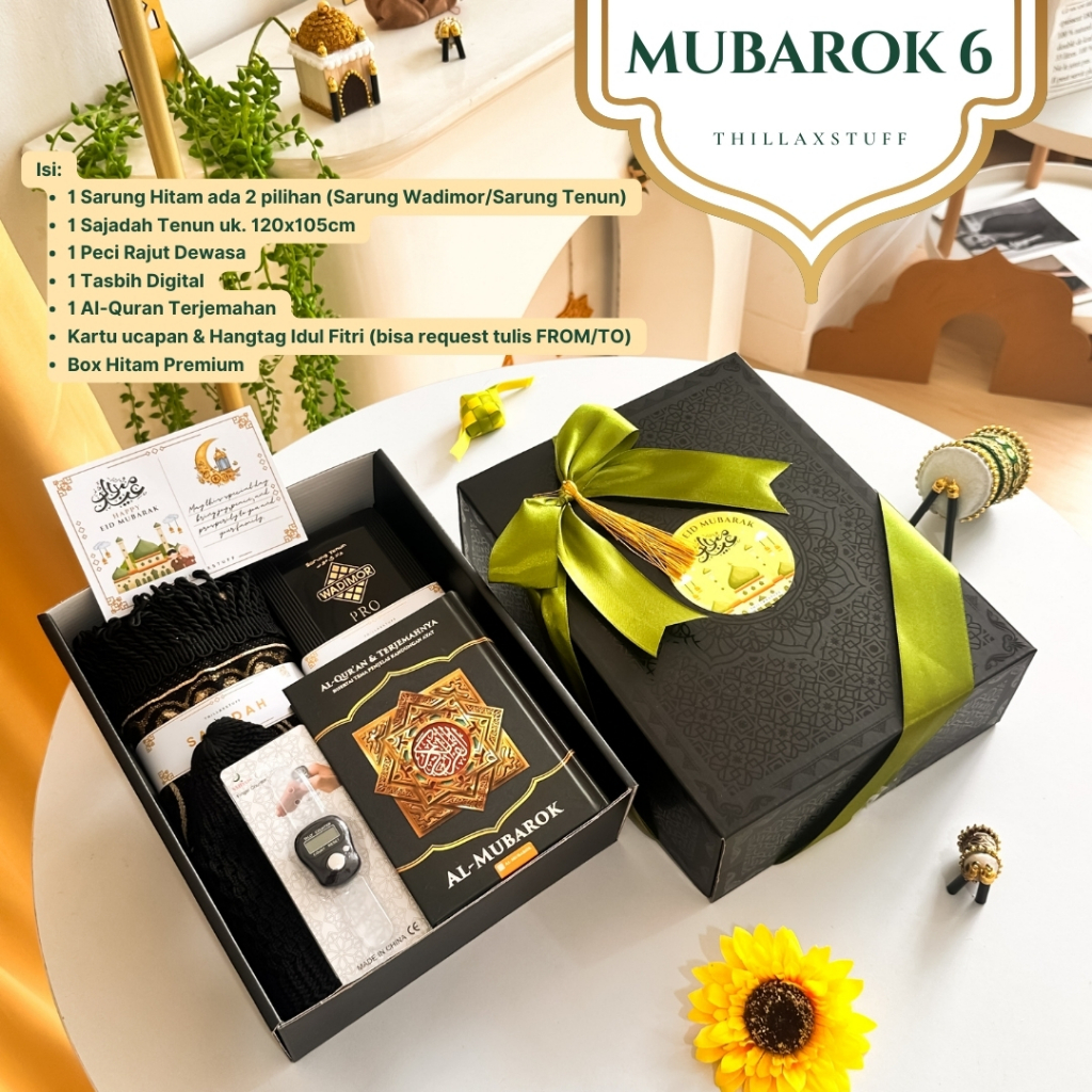 Jual [ MUBAROK ] HAMPERS EID FITRI LEBARAN EID FITRI EID MUBARAK RAMADAN GIFT BOX IDUL FITRI ...