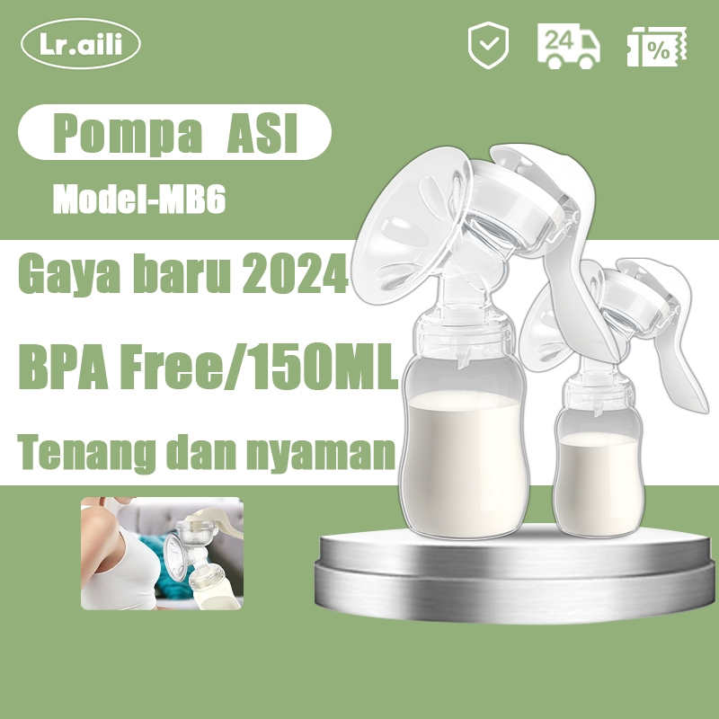 Jual Lr.aili Pompa Asi Manual / Breast Pump/Pumping Asi Manual/Pompa ...